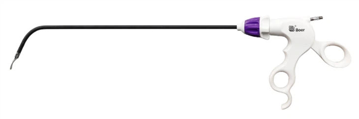 China Custom Disposable Electrosurgical Scissors With Articulating Tip ...